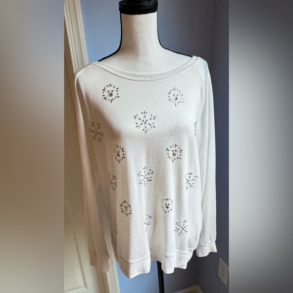 Disney | Sweaters | Disney Parks Soft Sparkly Winter Sweater With ...